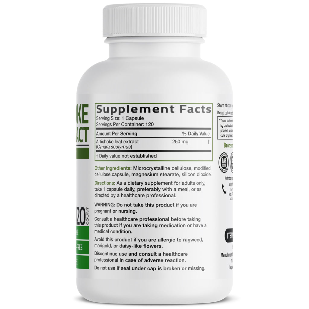 non-GMO artichoke supplement for wellness