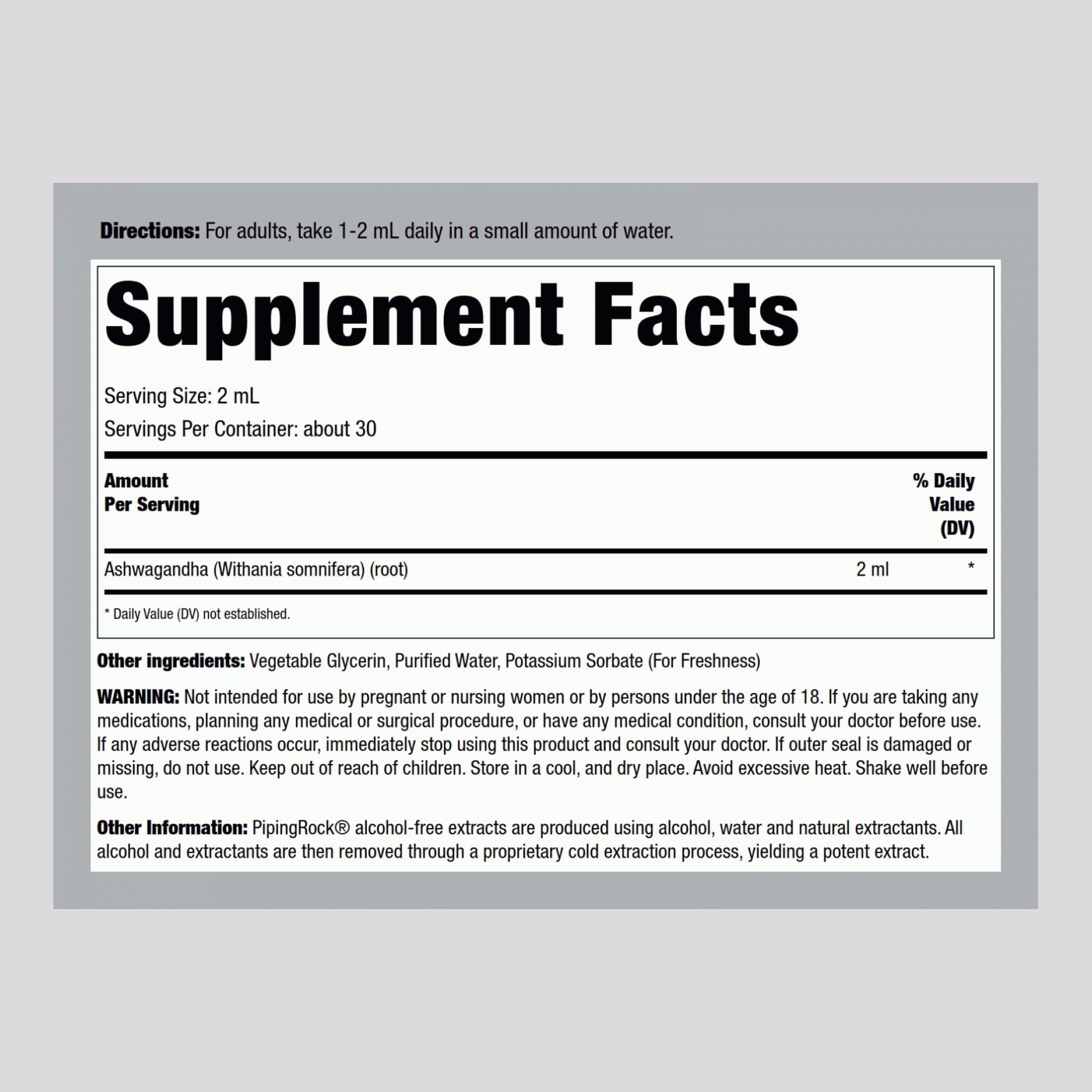 non-GMO ashwagandha for daily use