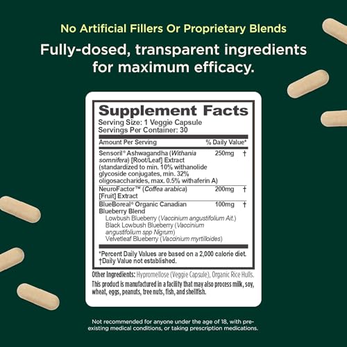 non-GMO ashwagandha for memory