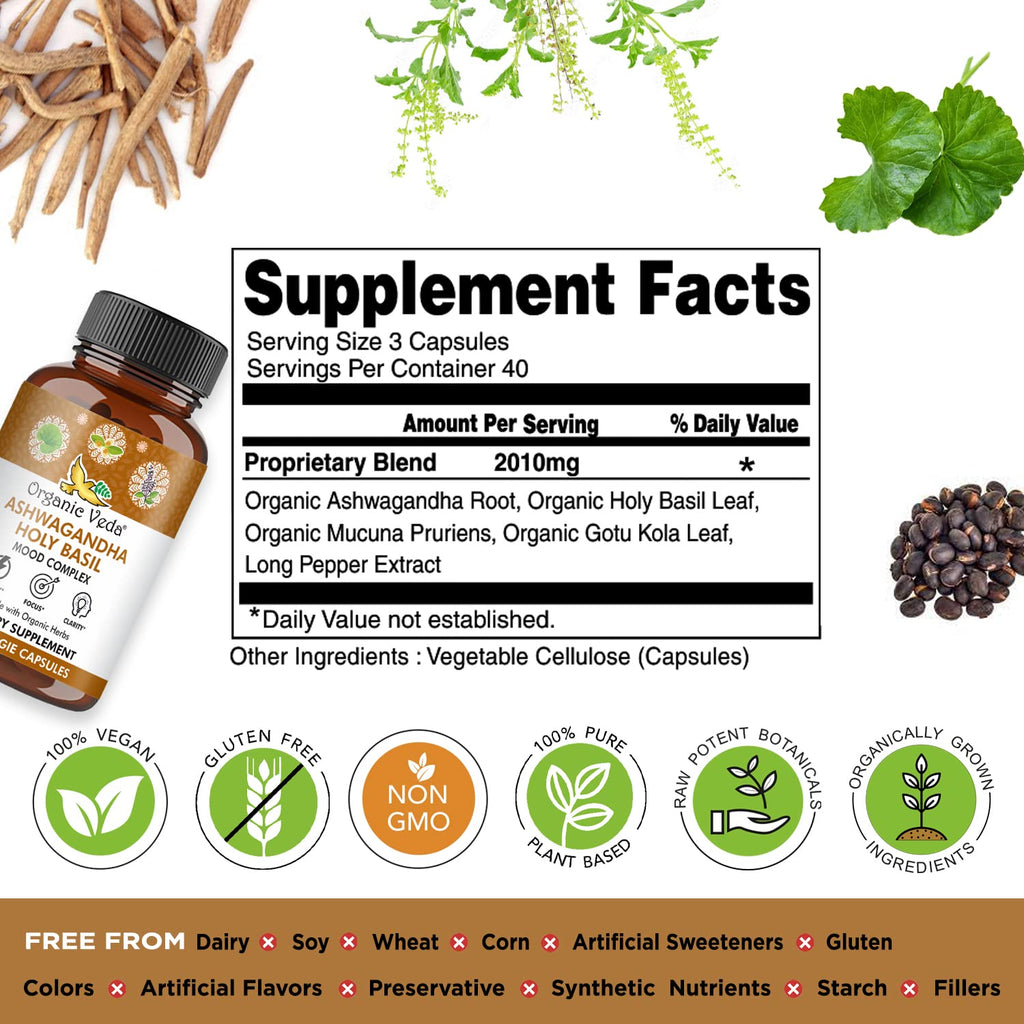 Non-GMO Ashwagandha for mental clarity