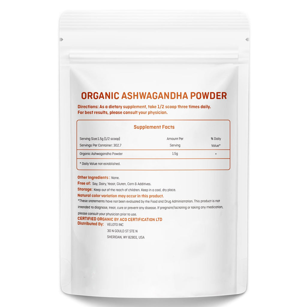 non-GMO ashwagandha for stress relief