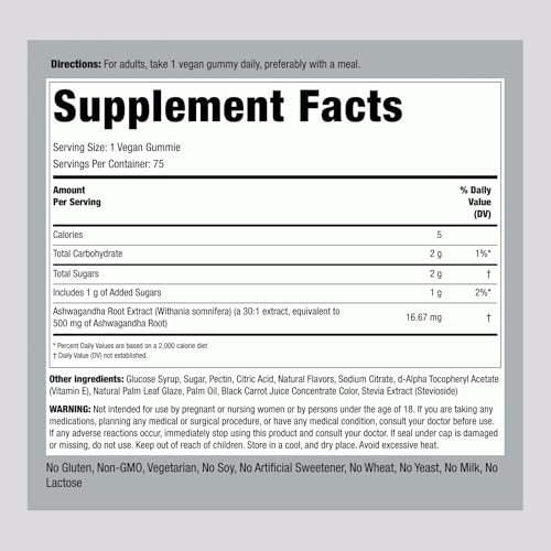 non-GMO ashwagandha for stress relief