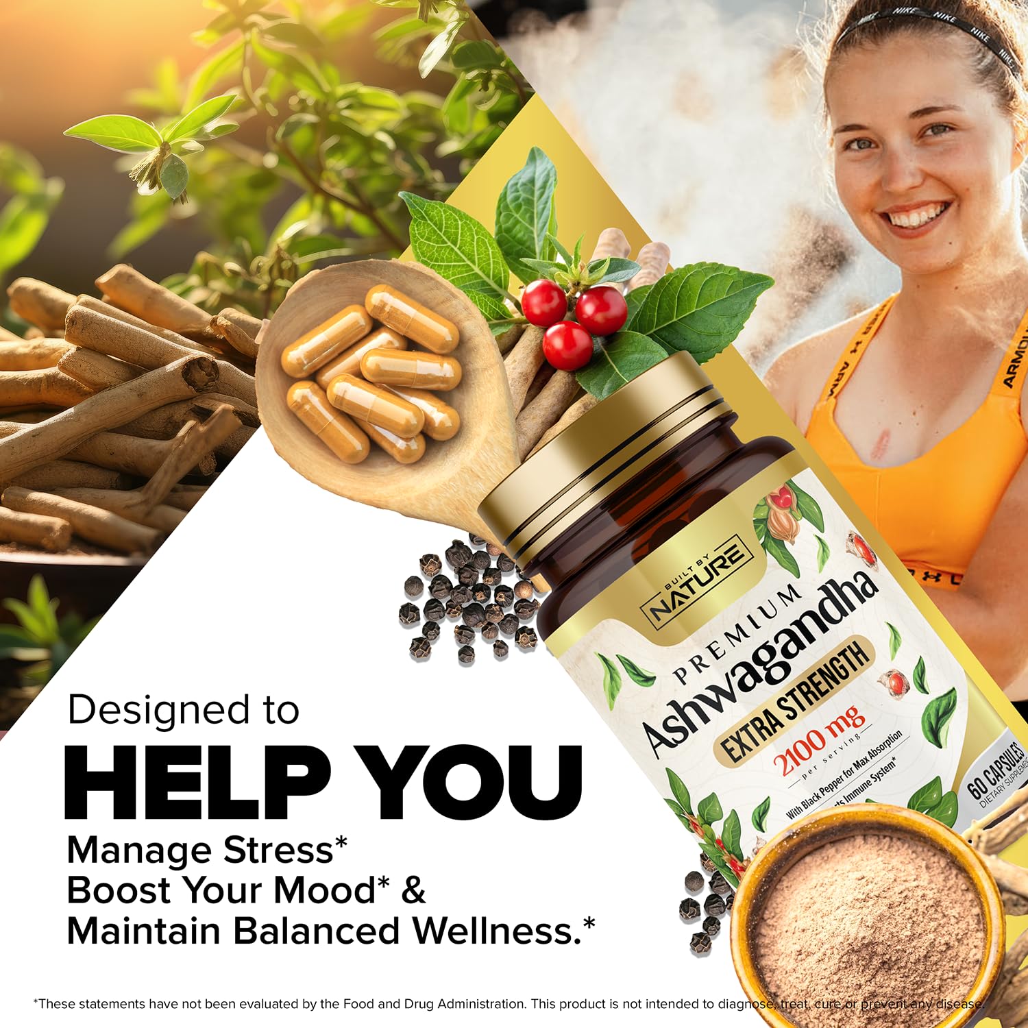 non-GMO ashwagandha for vitality