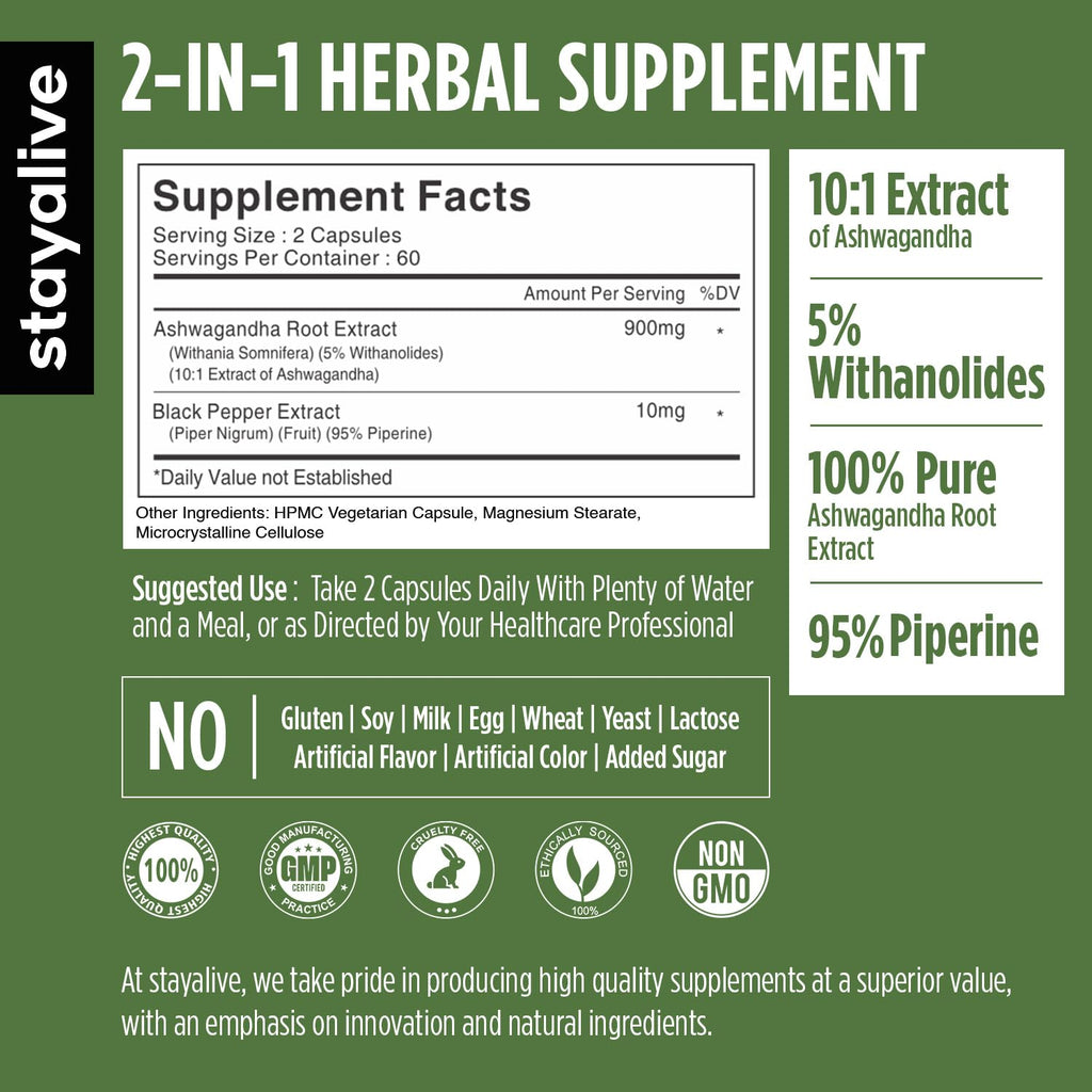 non-GMO ashwagandha for wellness