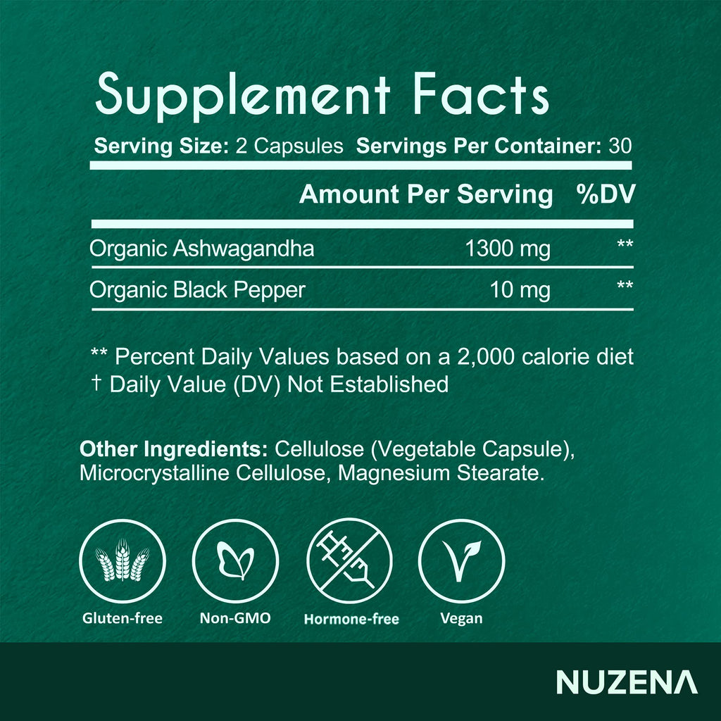 non-GMO ashwagandha for wellness