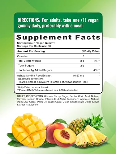 non-GMO ashwagandha gummies for daily health