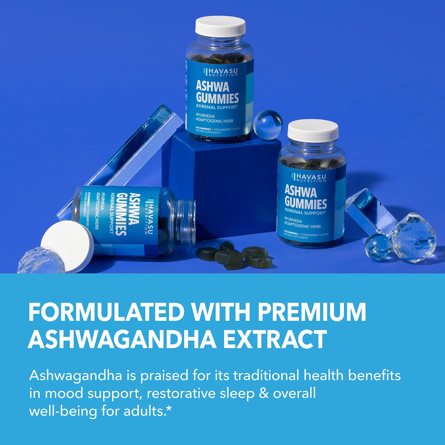 non-GMO ashwagandha gummies for vitality
