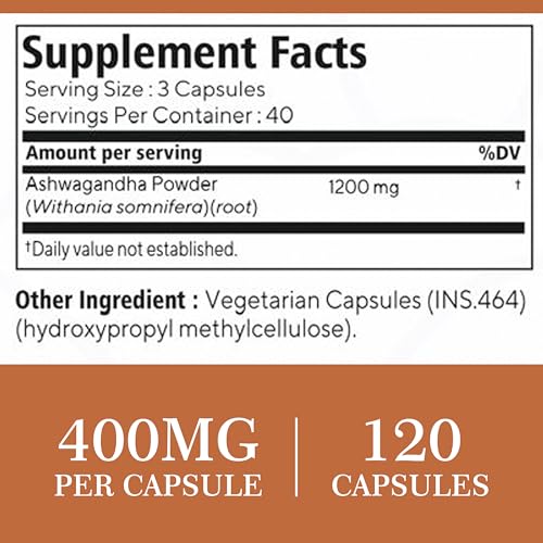 non-GMO ashwagandha herbal supplement