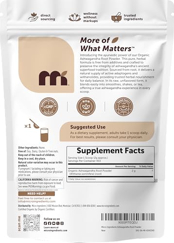 non-GMO ashwagandha powder