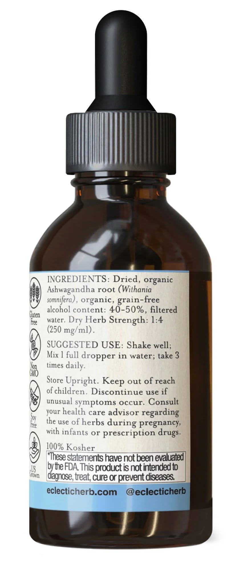 non-GMO ashwagandha supplement