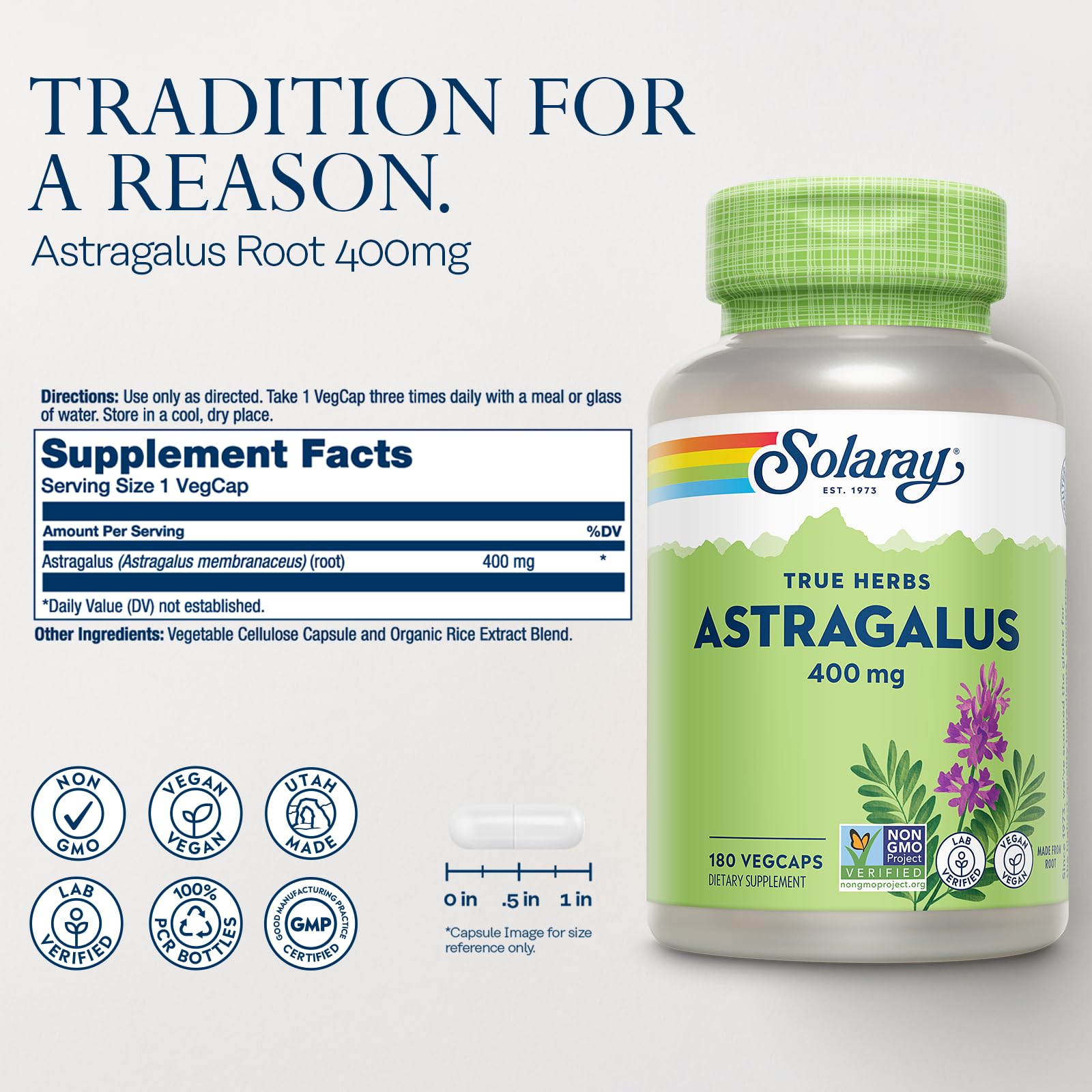 non-GMO astragalus for health