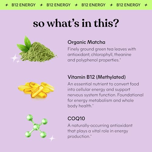 non-GMO B12 energy support