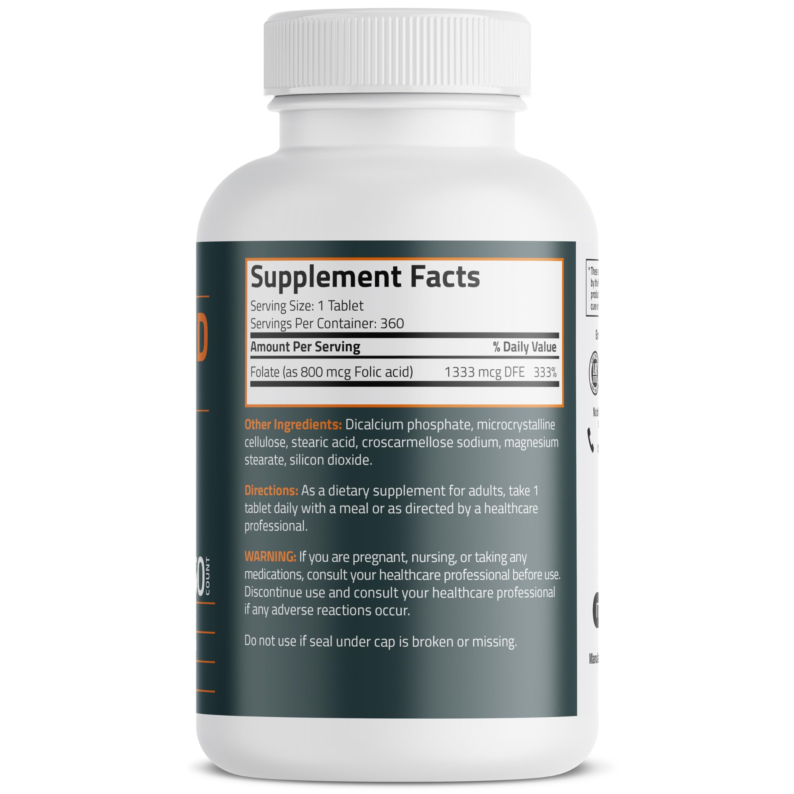Non-GMO B9 vitamin supplements