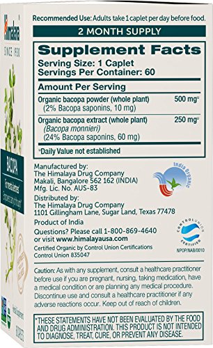 non-GMO bacopa monnieri benefits
