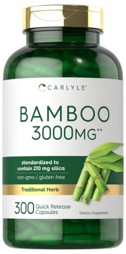 Non-GMO bamboo extract supplement benefits