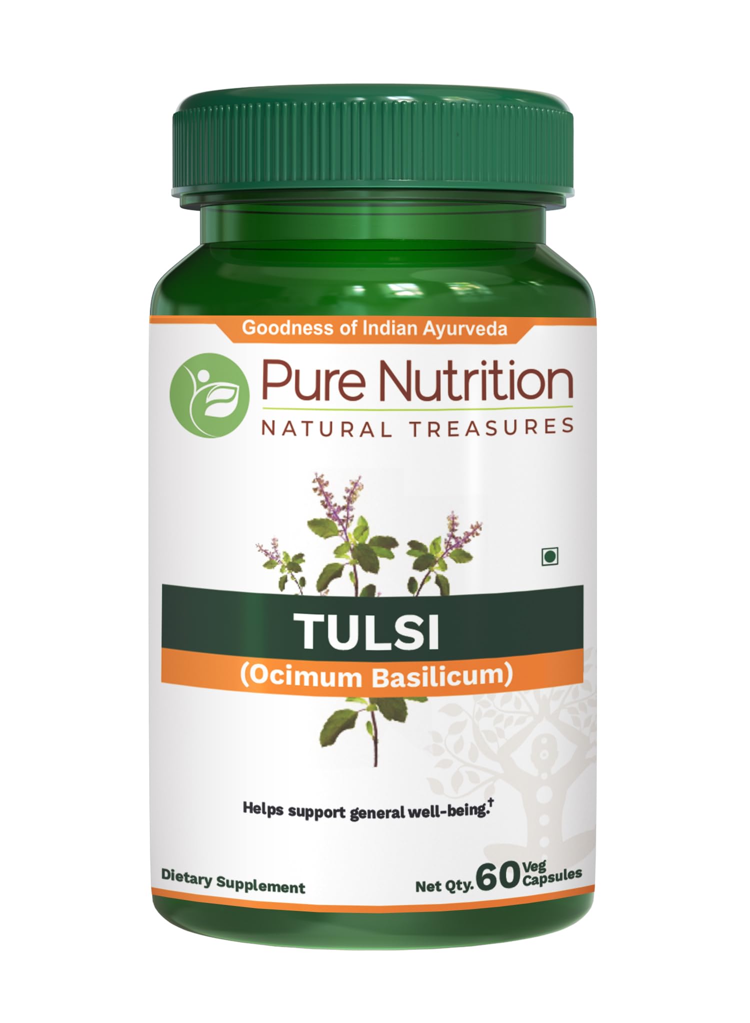 Non-GMO basil leaf supplement
