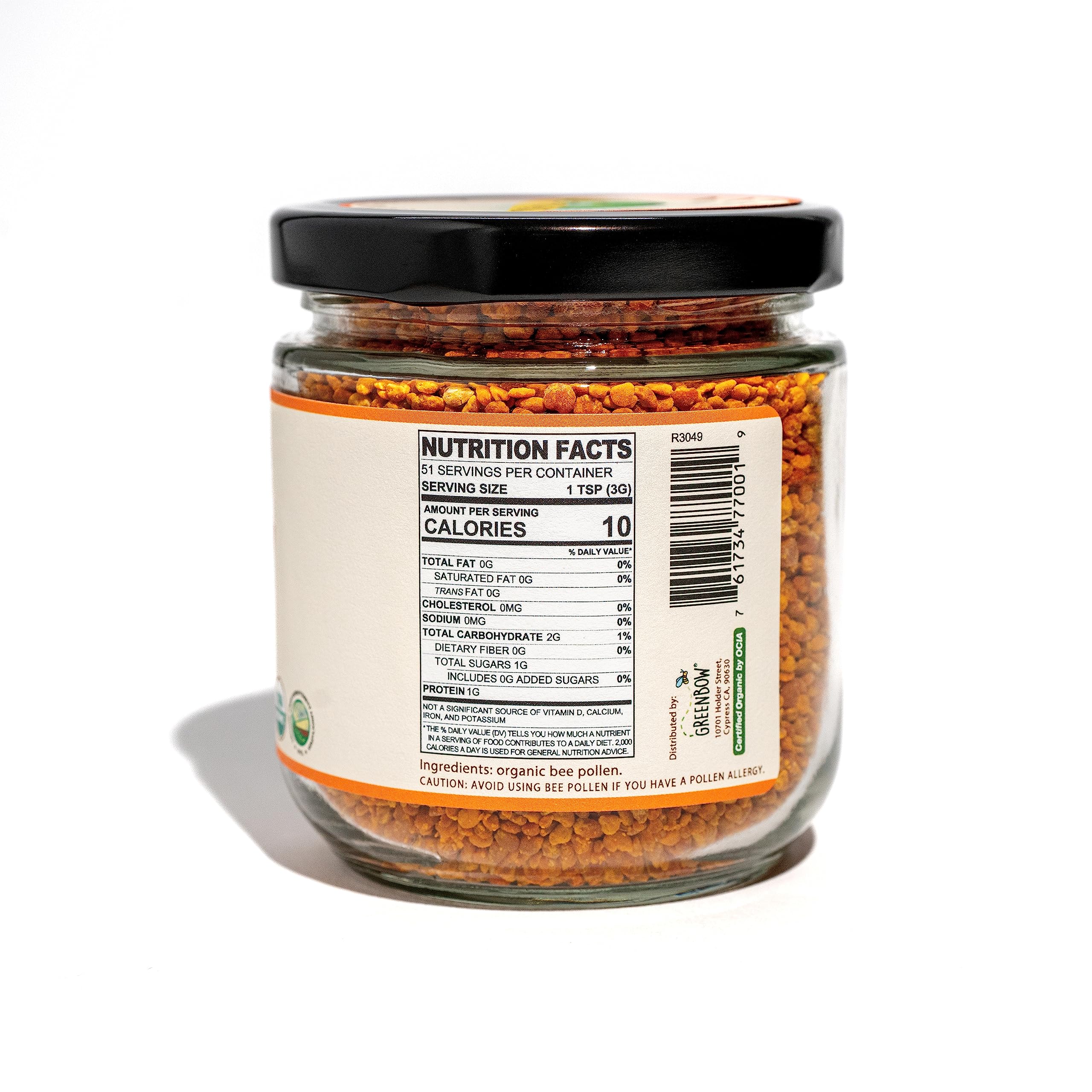 Non-GMO bee pollen for health