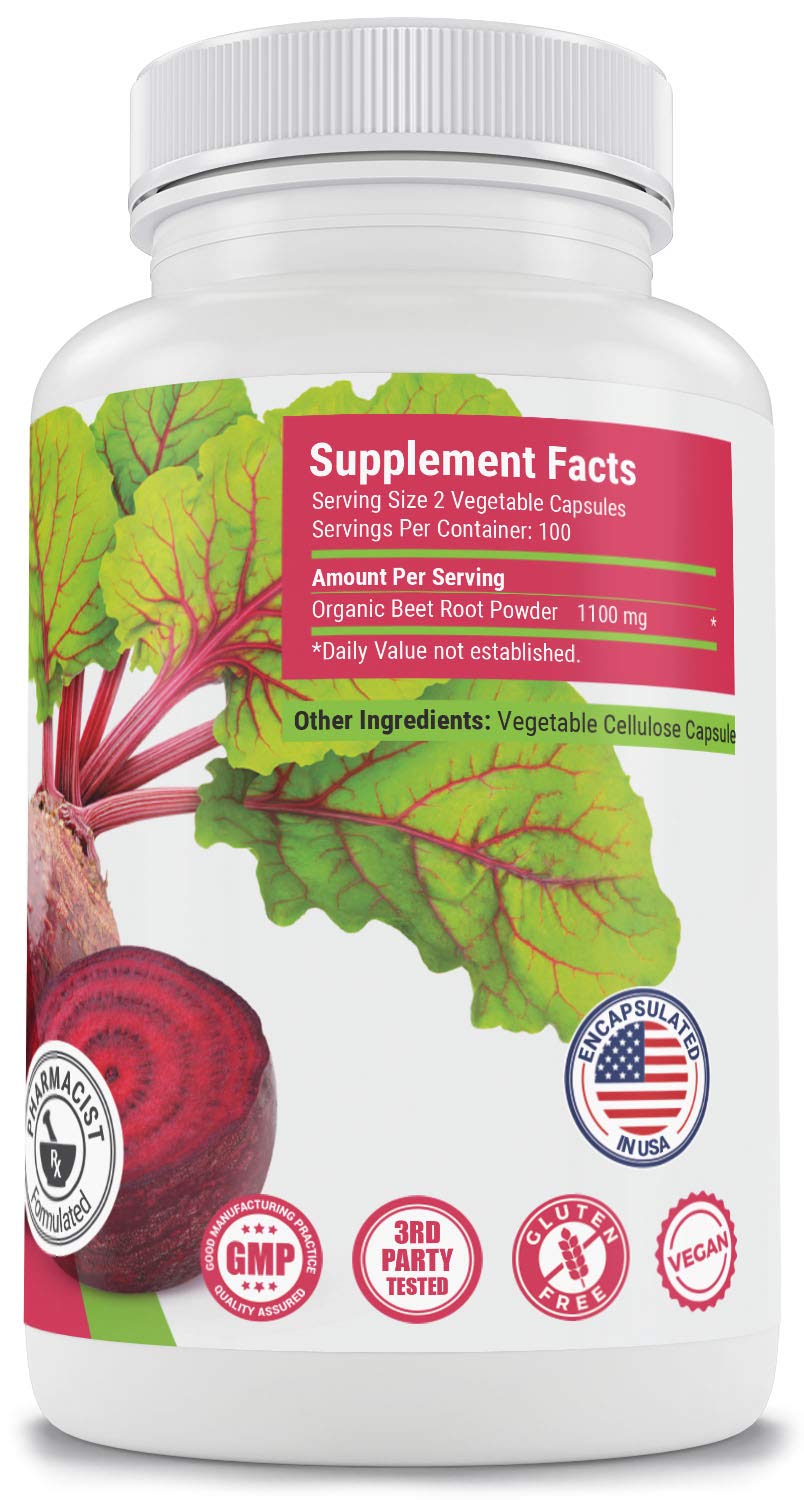 non-GMO beet root capsules