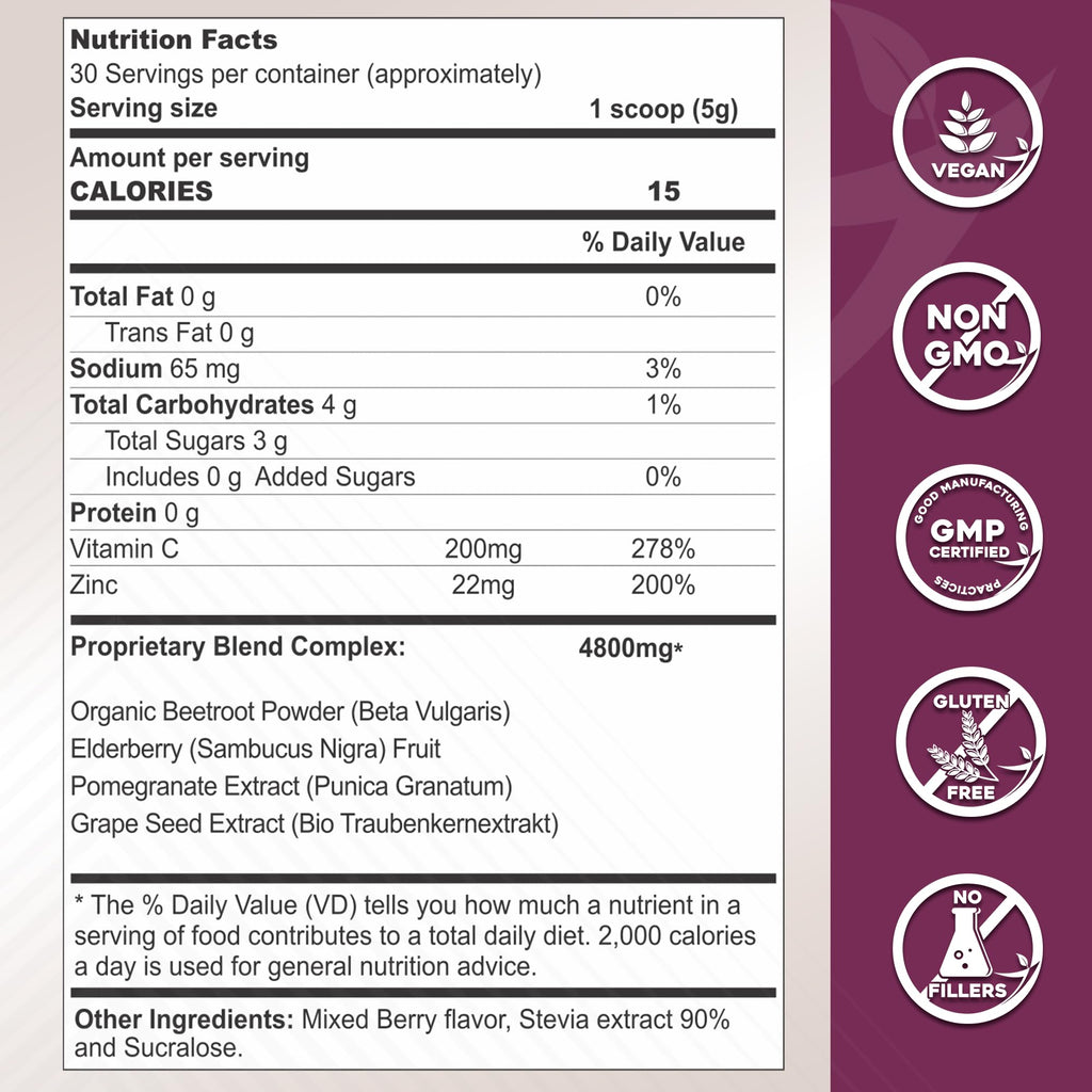 non-GMO beet root powder
