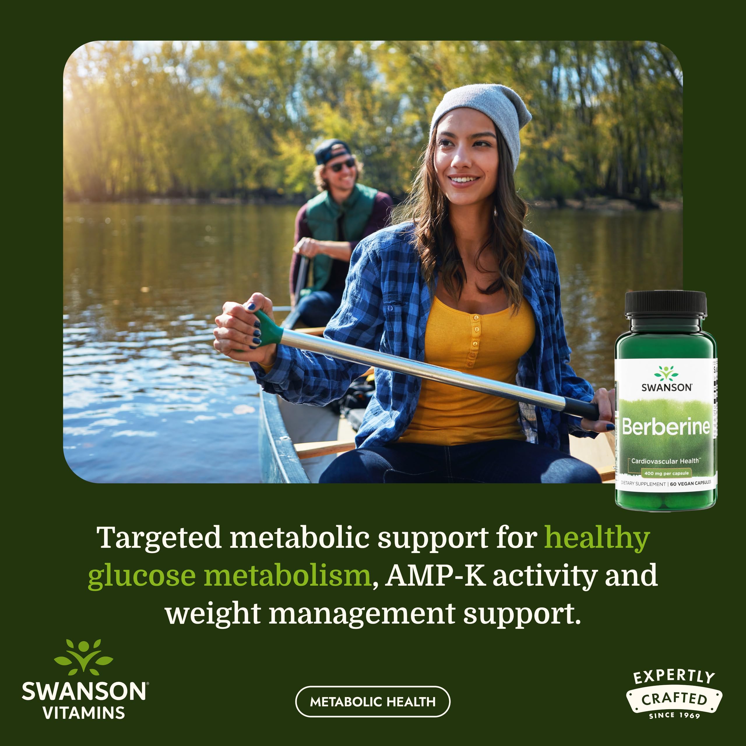 Non-GMO berberine for metabolic support