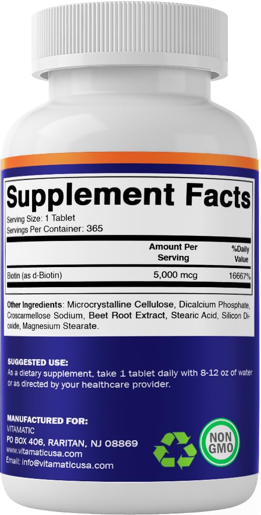 Non-GMO biotin for natural beauty