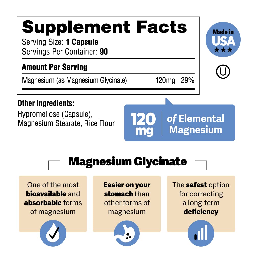 non-GMO bisglycinate magnesium for wellness