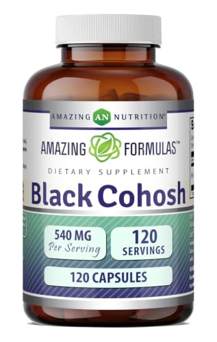 non-GMO black cohosh capsules made in Canada