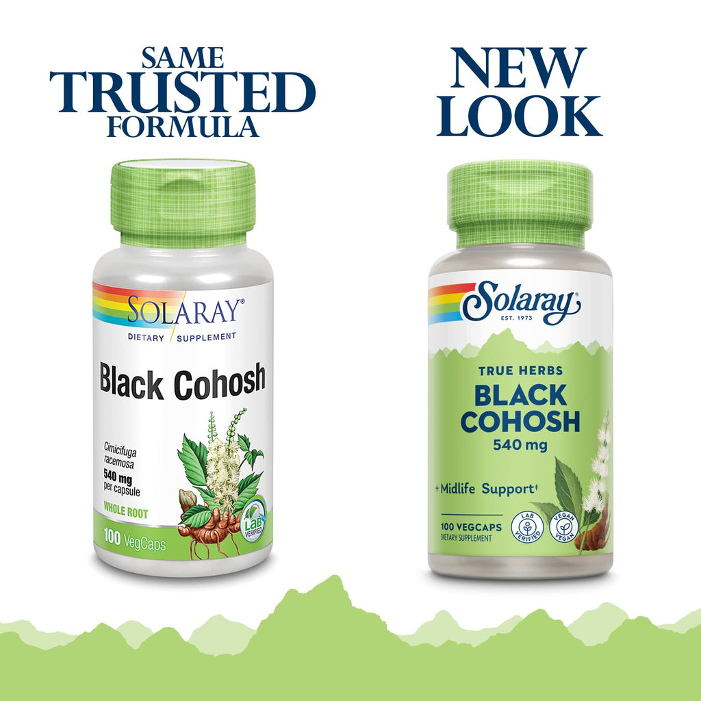 non-GMO black cohosh capsules