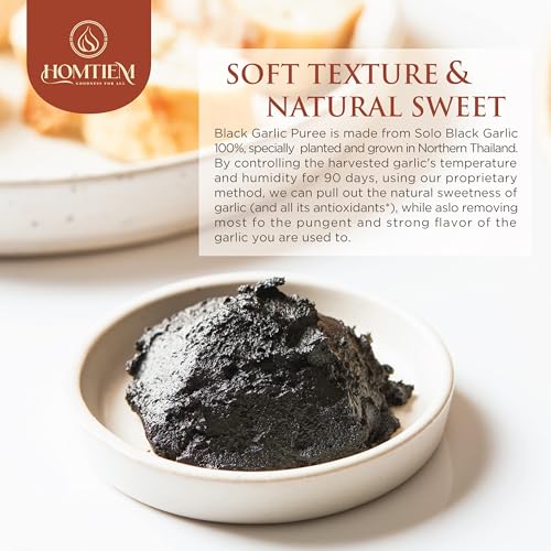 non-GMO black garlic puree product