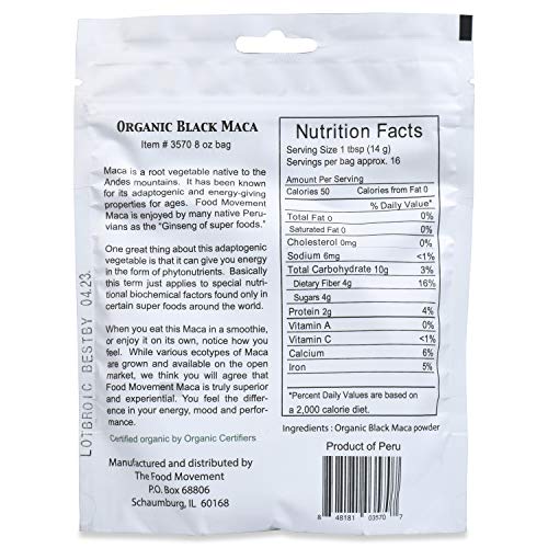non-GMO black maca health benefits