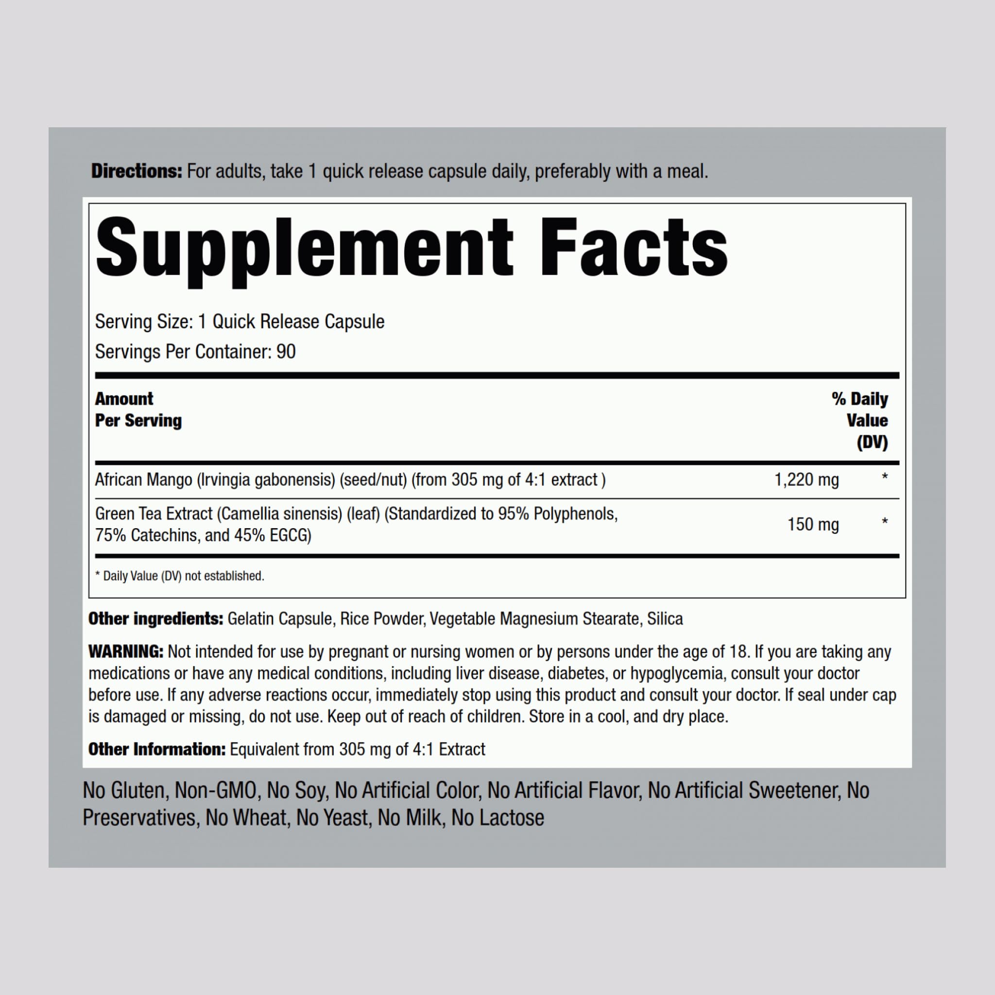 non-GMO blended supplements for health