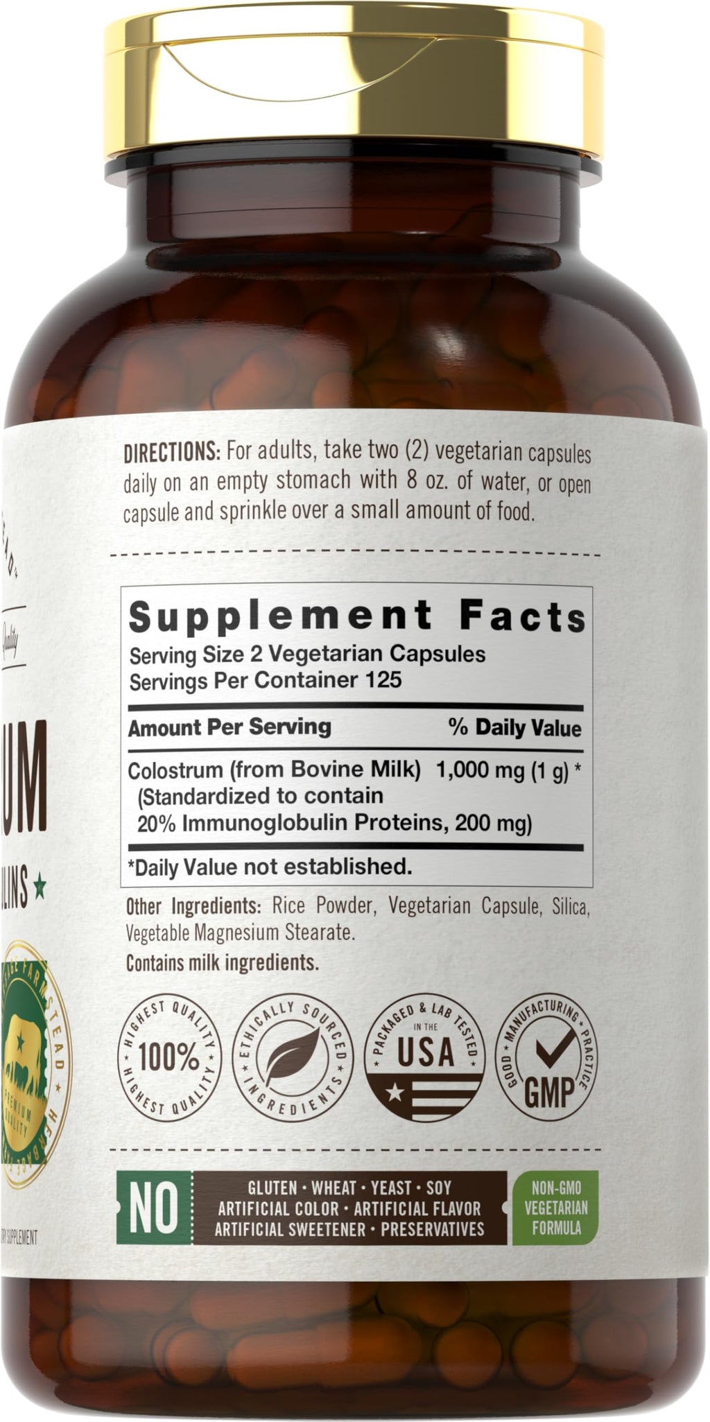 Non-GMO blended vitamin capsules for health