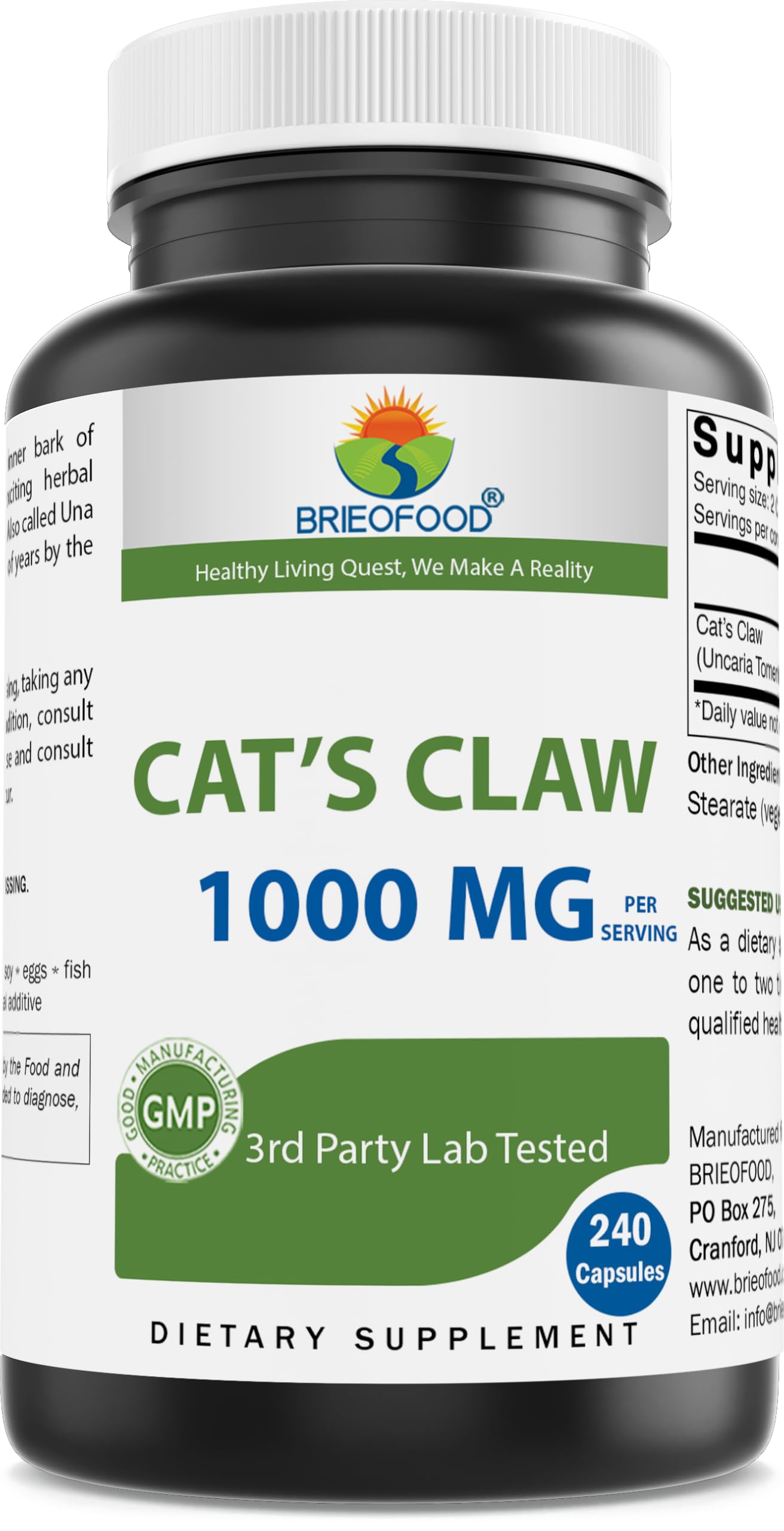 non-GMO blended vitamin capsules