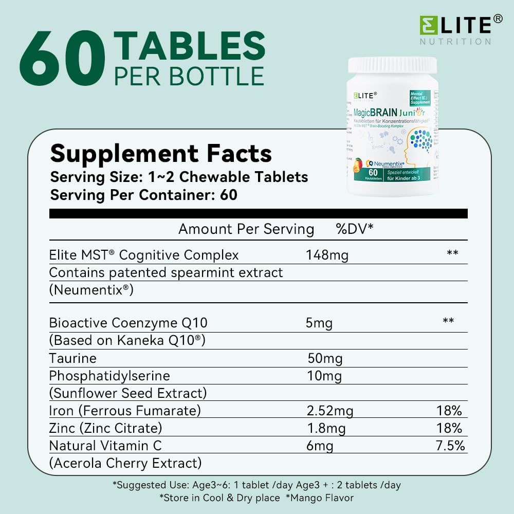 Non-GMO blended vitamin for kids