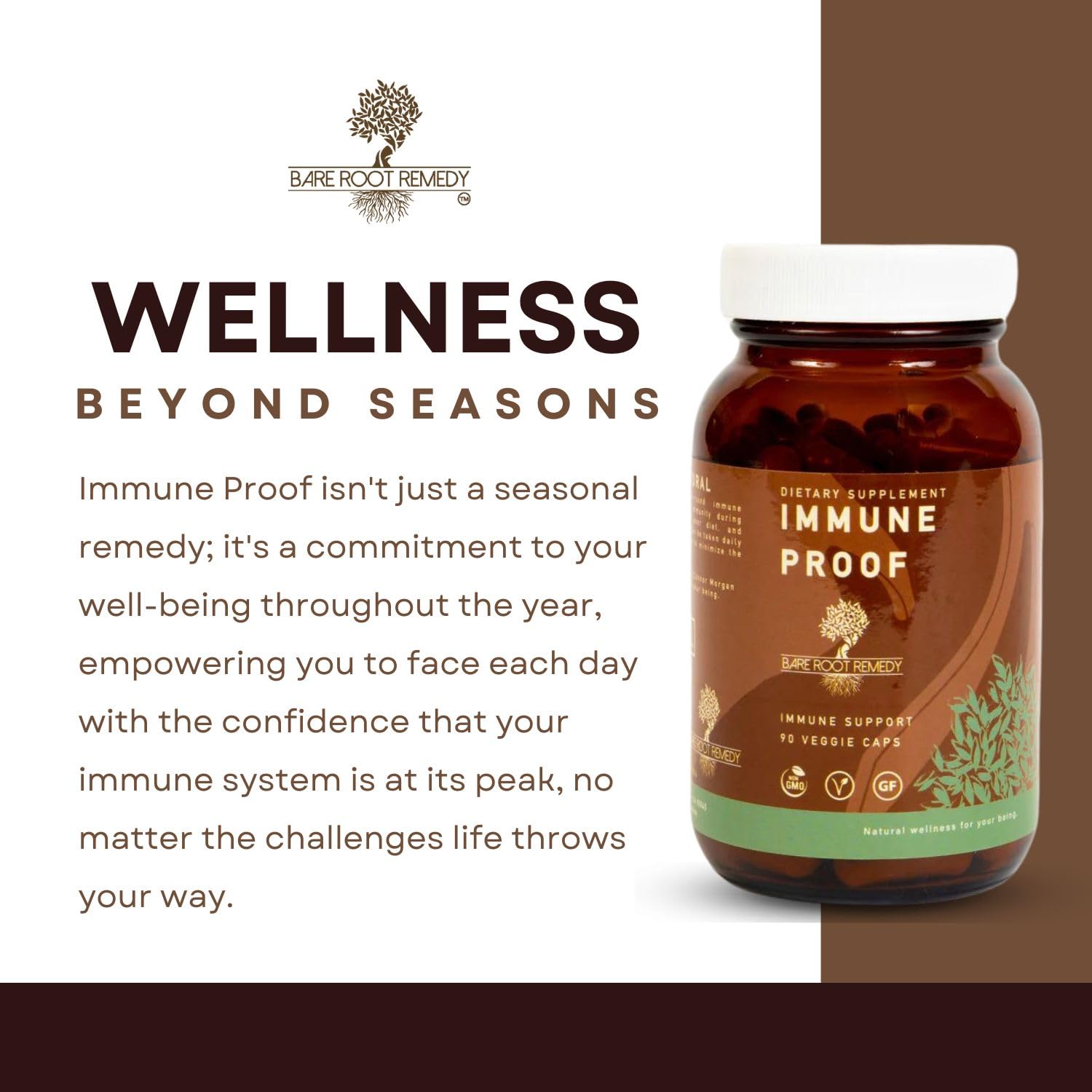 non-GMO blended vitamin formula