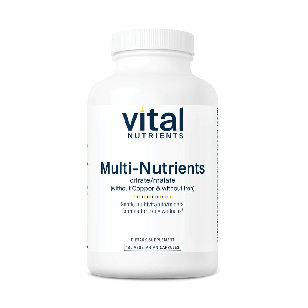 non-GMO blended vitamin & mineral supplements