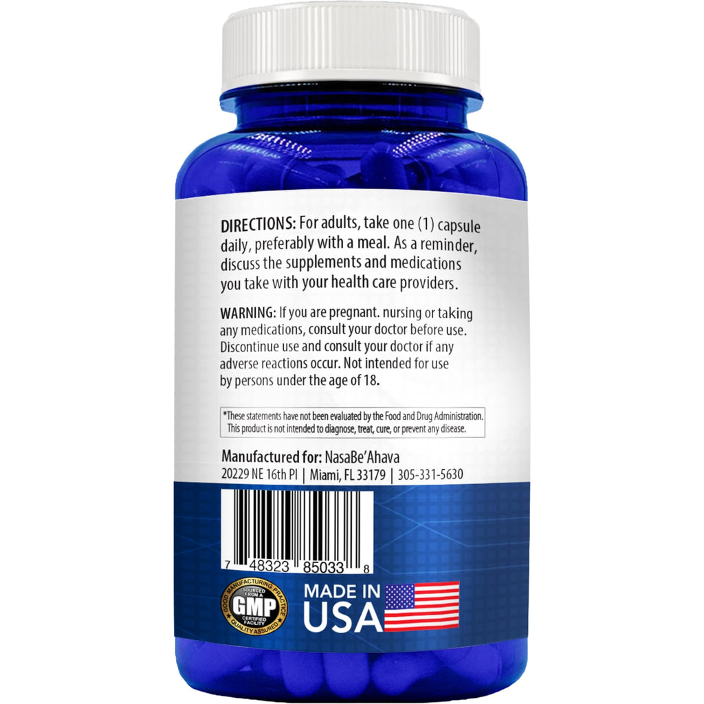 Non-GMO blended vitamin & mineral supplements