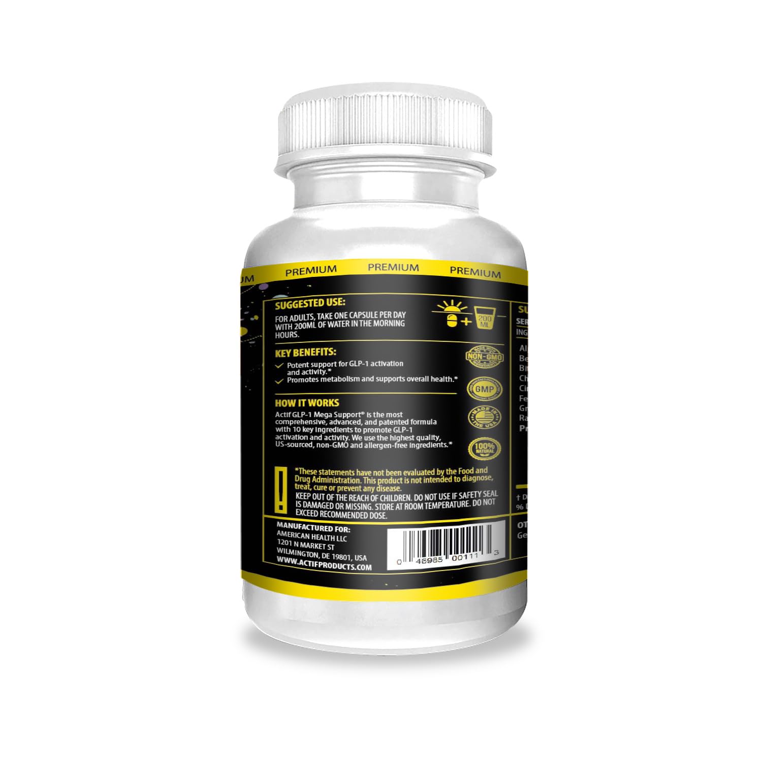 non-GMO blended vitamin & mineral supplements