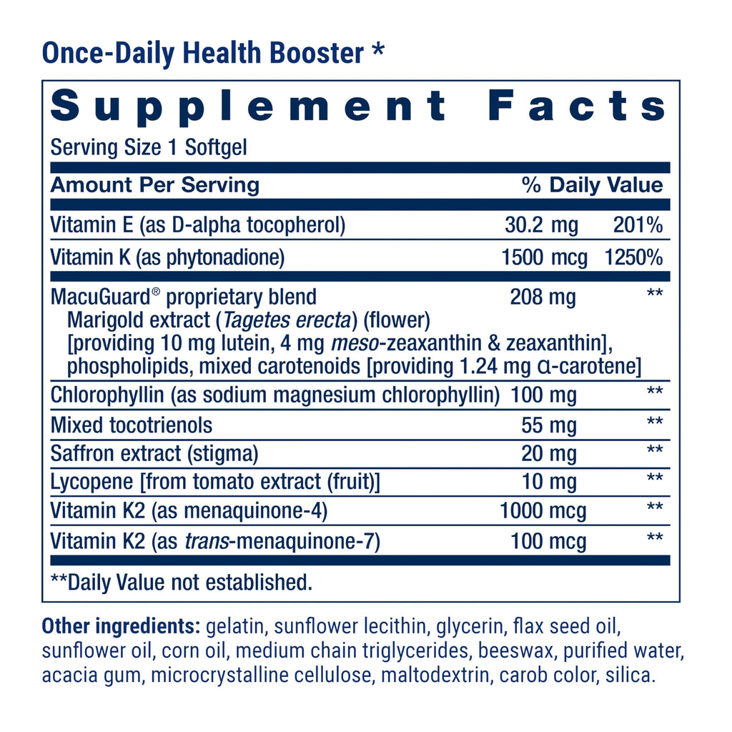 non-GMO blended vitamin & mineral supplements