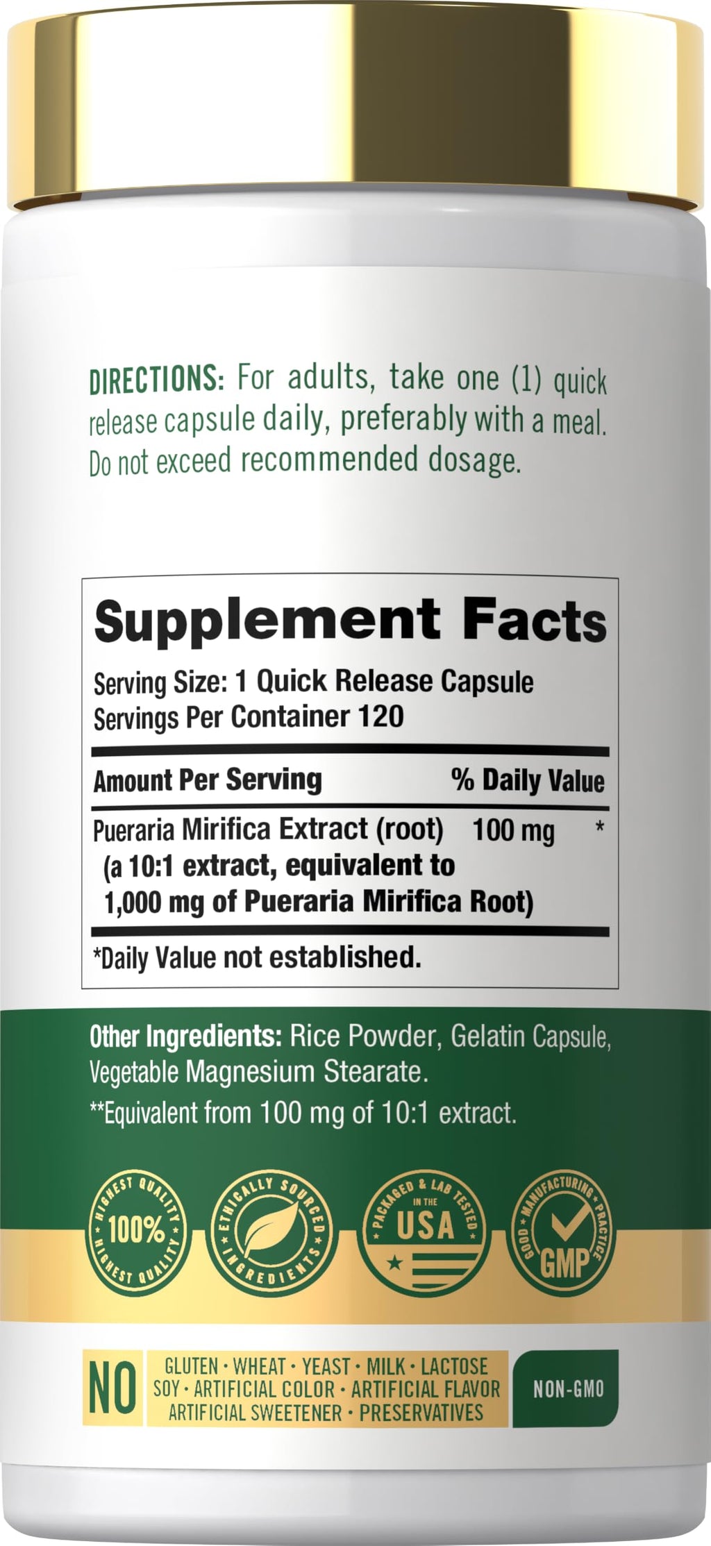 Non-GMO blended vitamin supplements for vitality