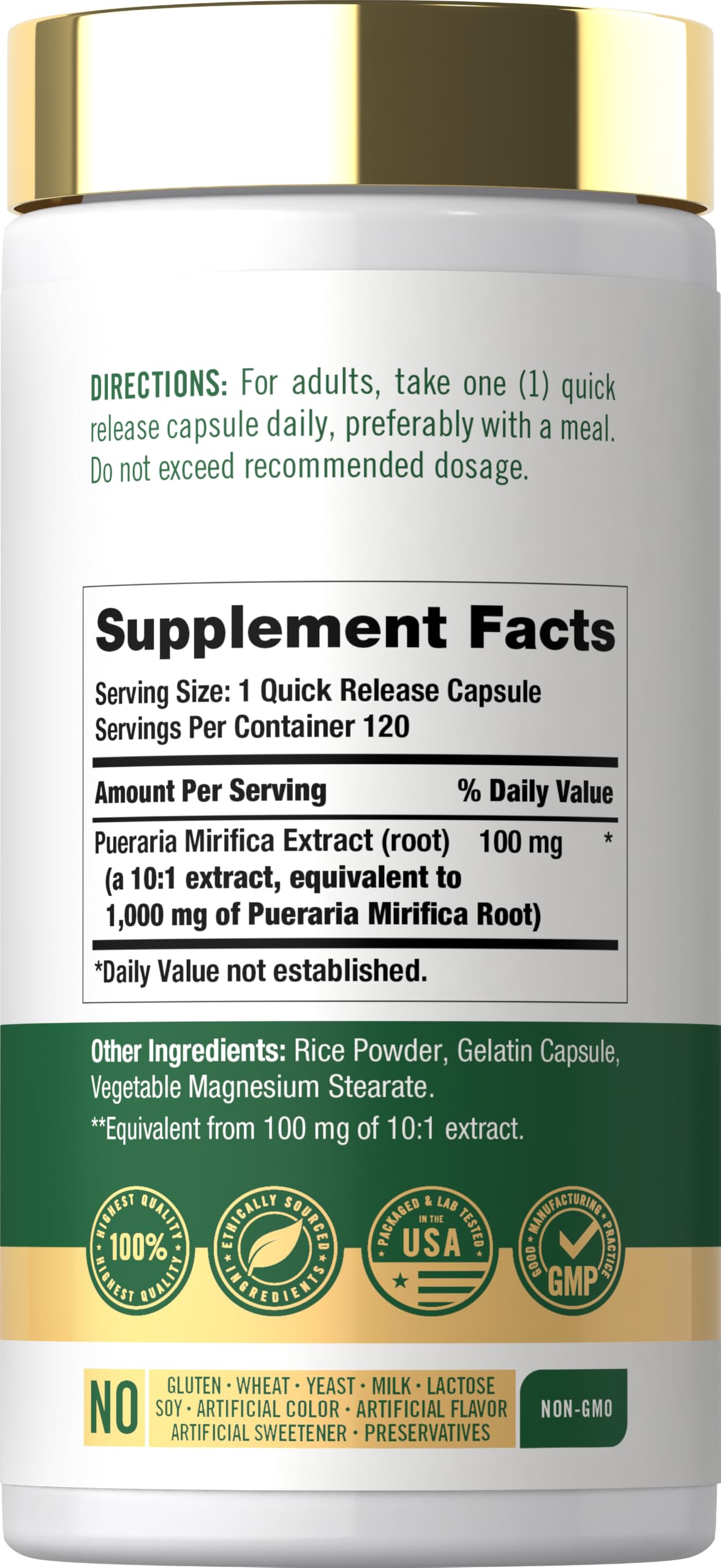 Non-GMO blended vitamin supplements for vitality