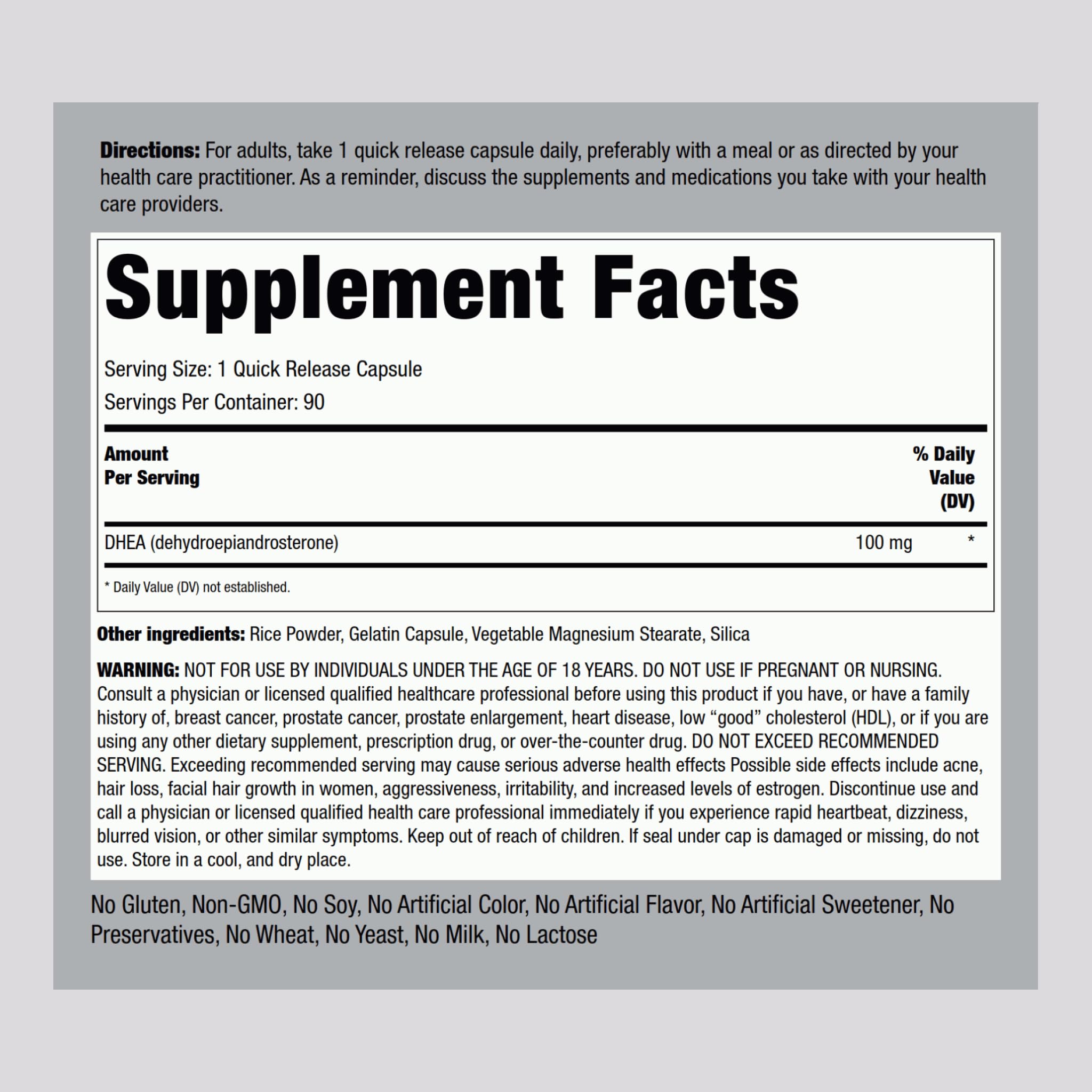 Non-GMO blended vitamin supplements