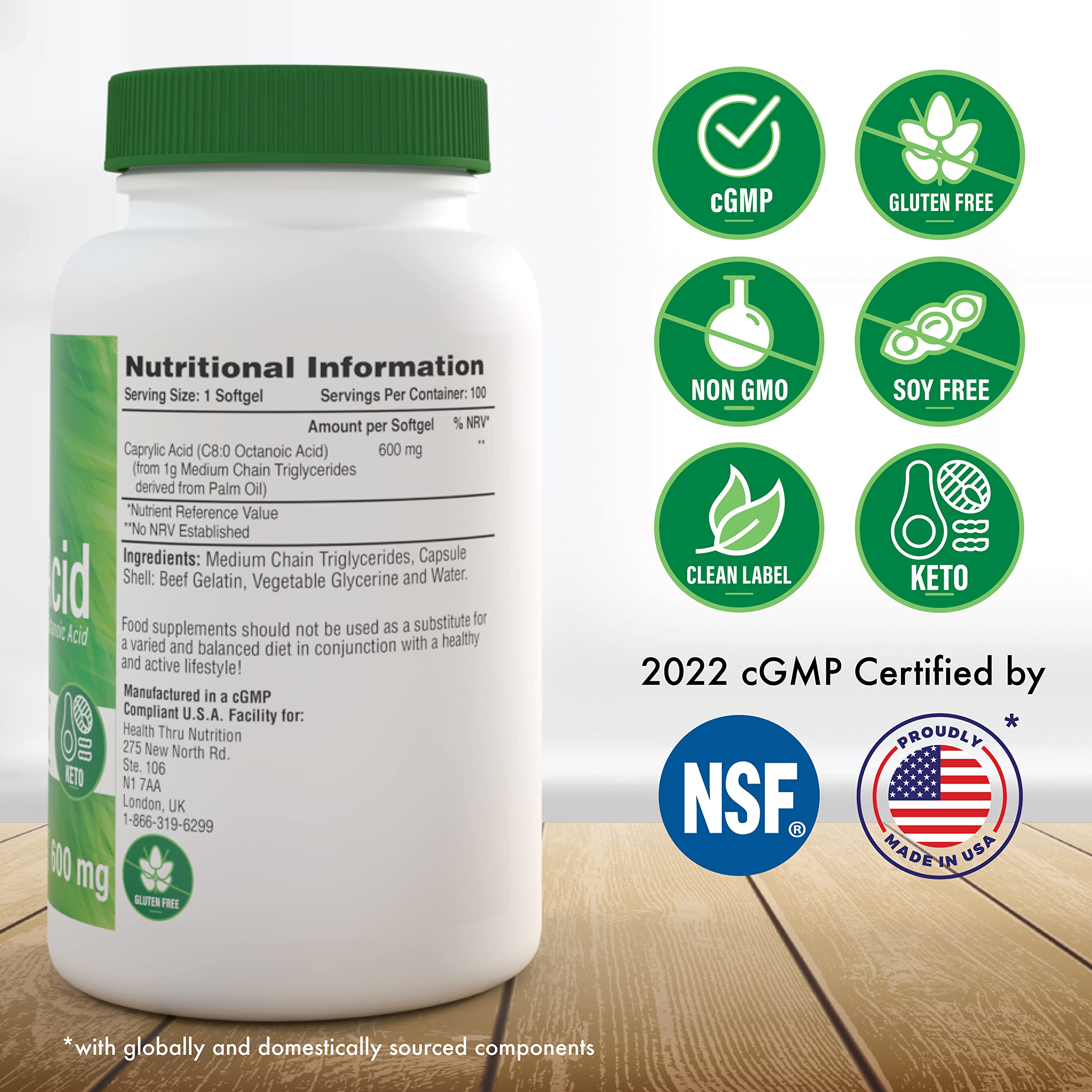 Non-GMO blended vitamin supplements