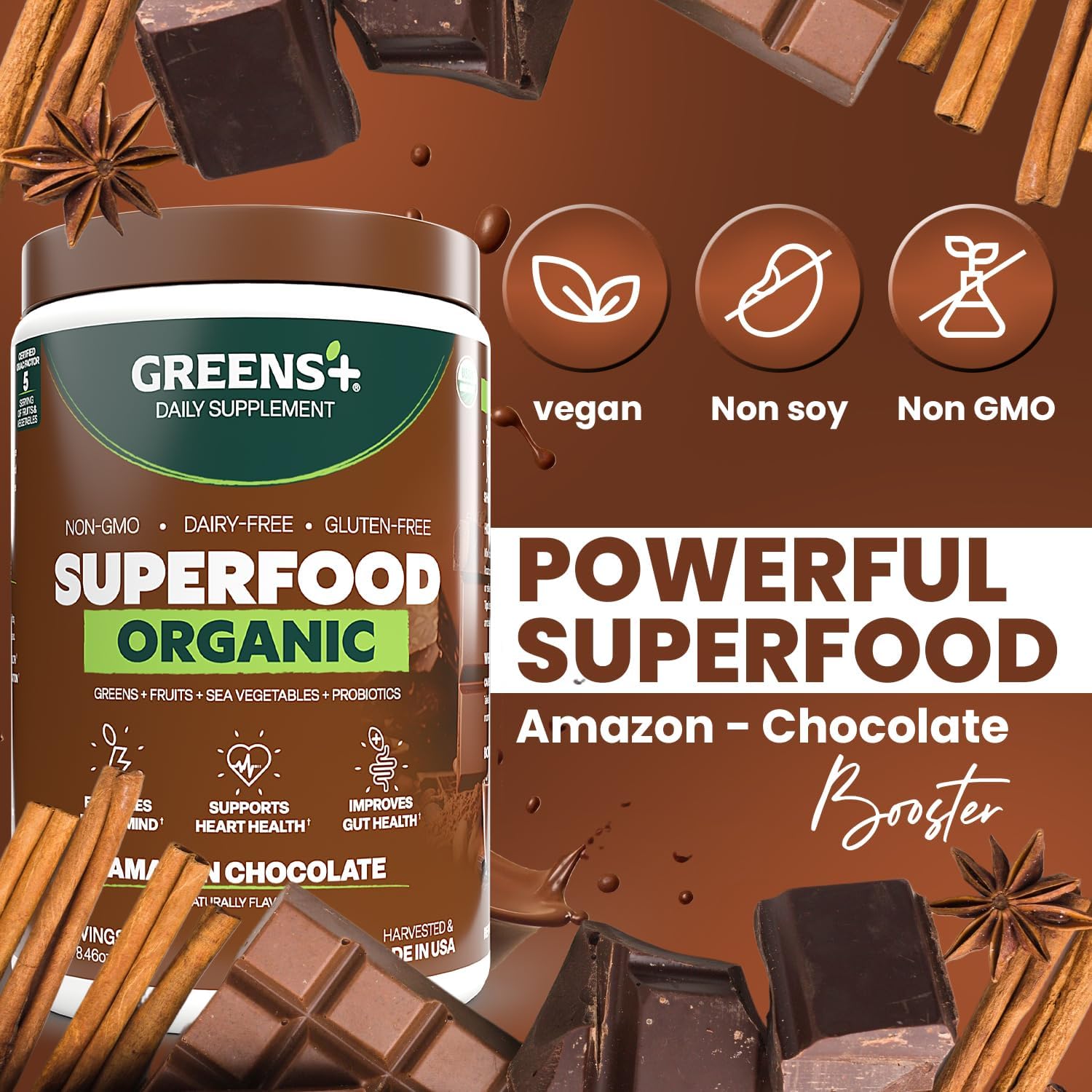 non-GMO blended vitamin supplements