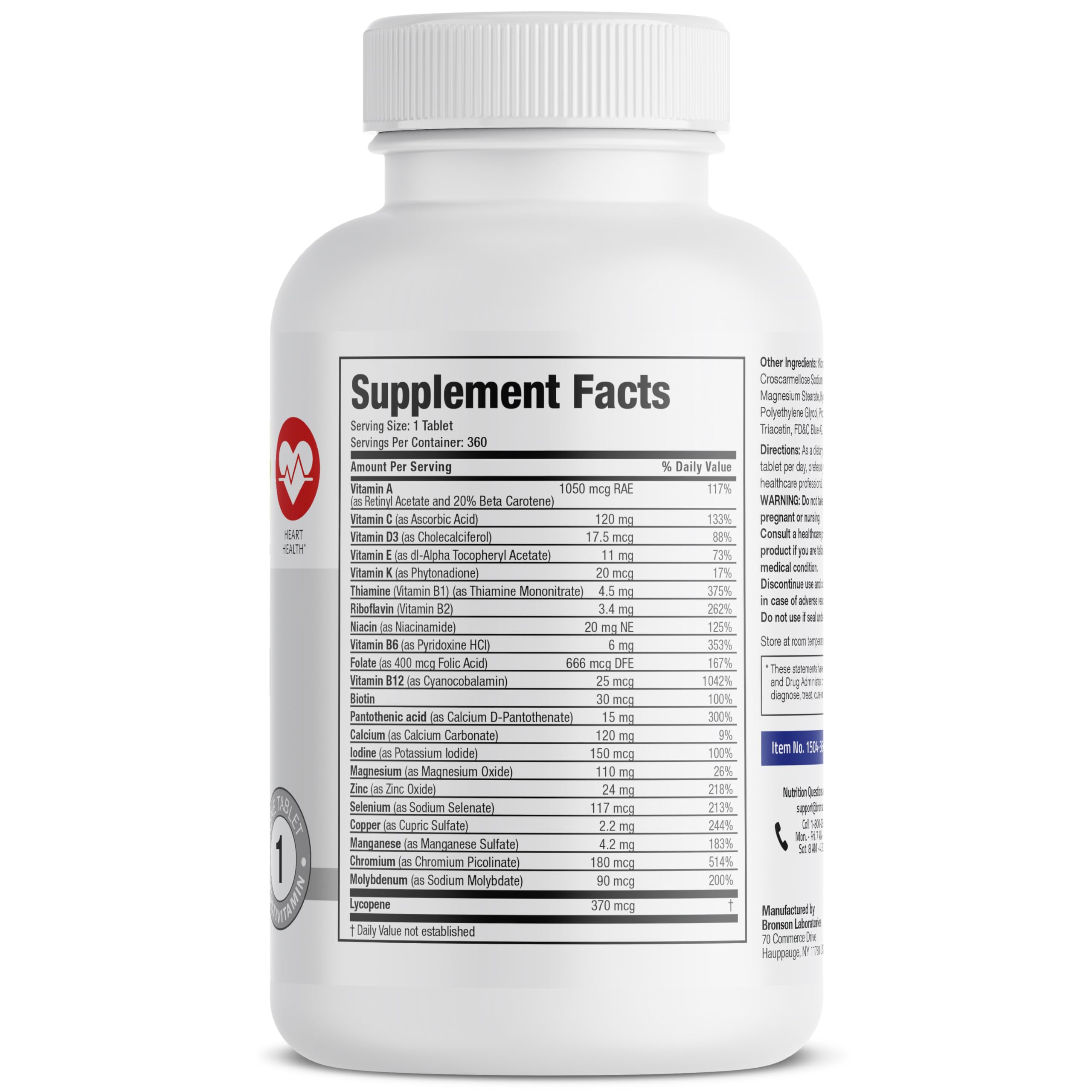 non-GMO blended vitamin supplements