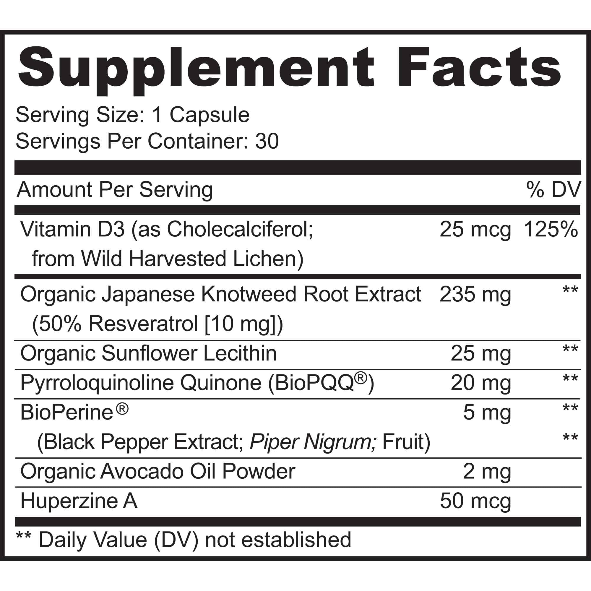 non-GMO blended vitamin supplements
