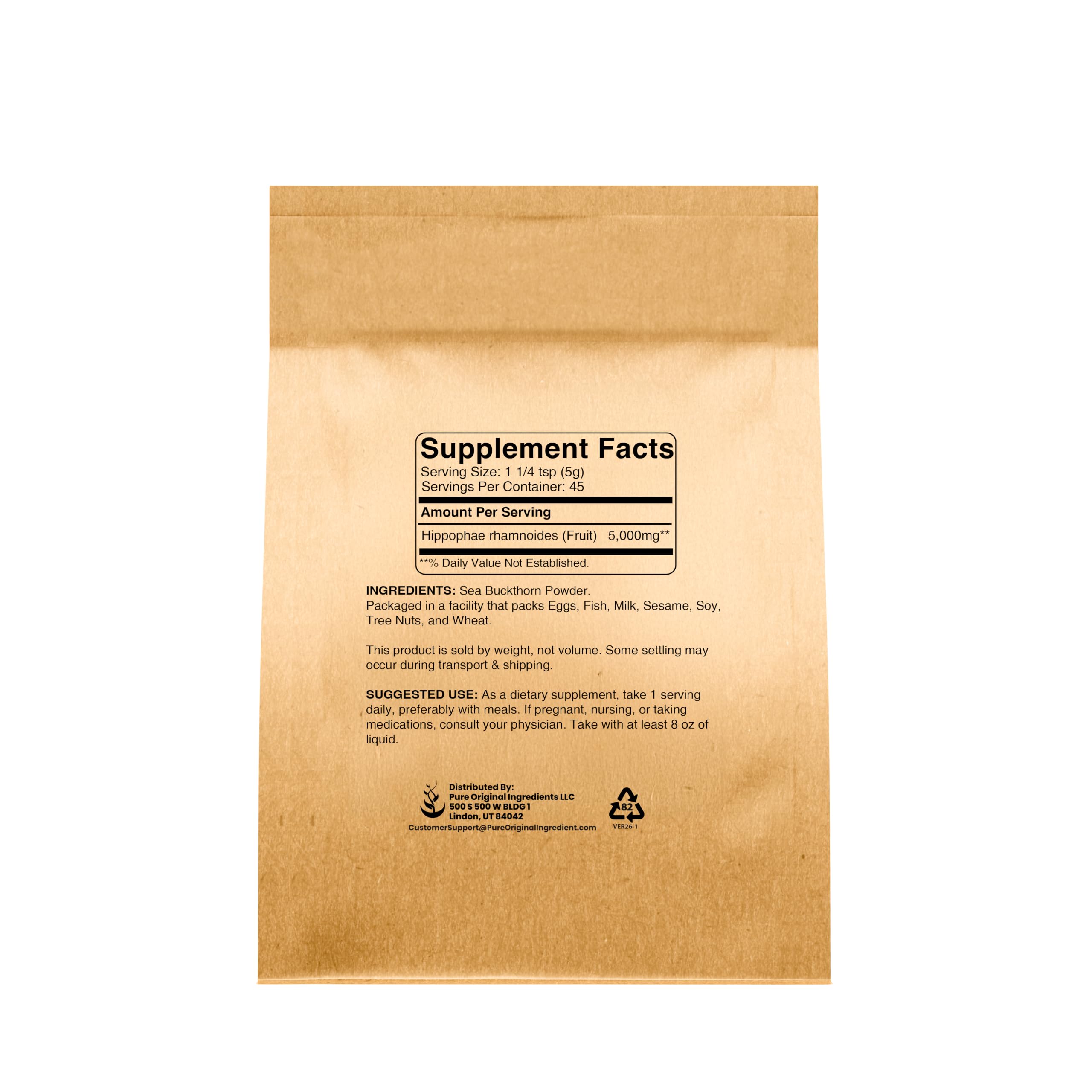 Non-GMO blended vitamin supplements
