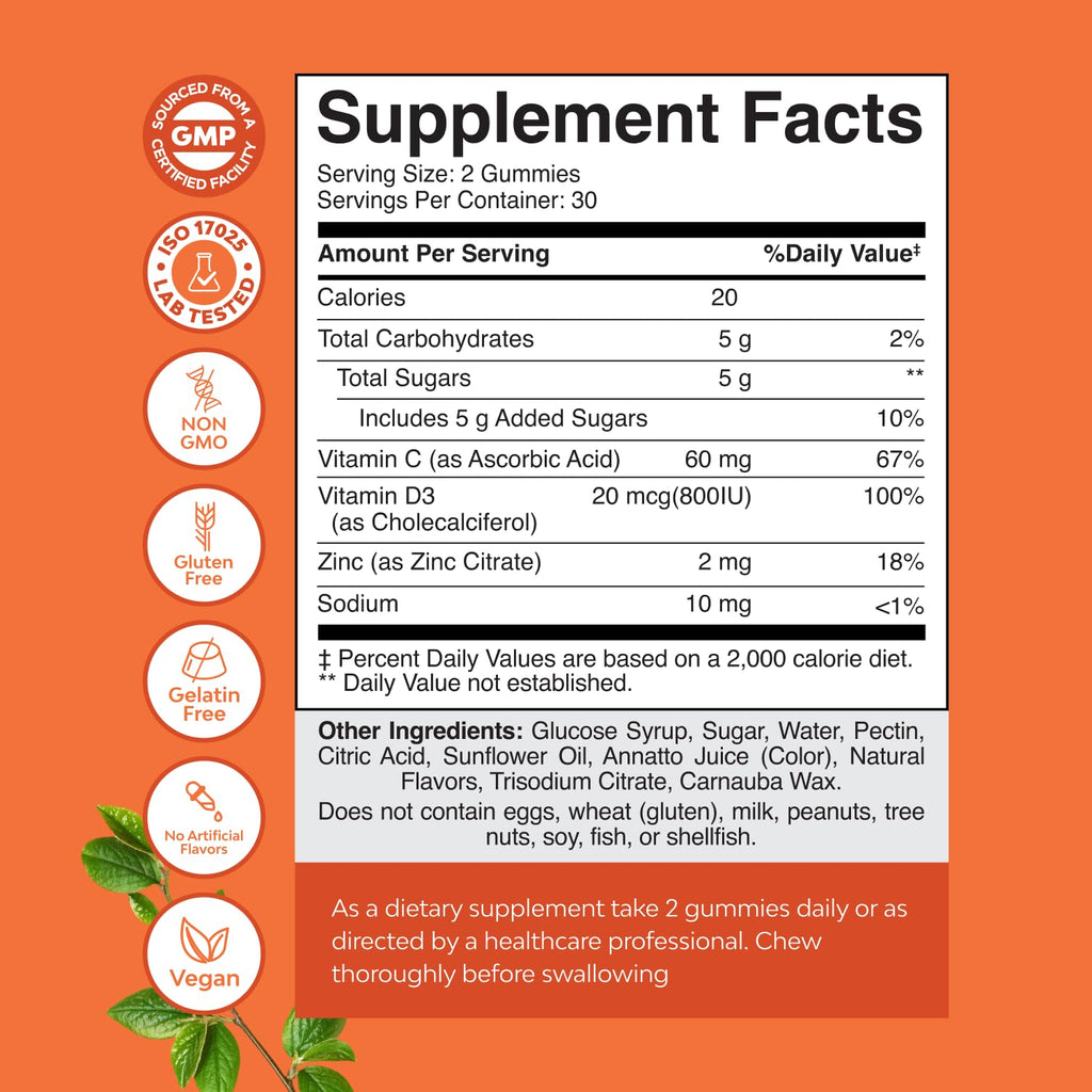 non-GMO blended vitamin supplements