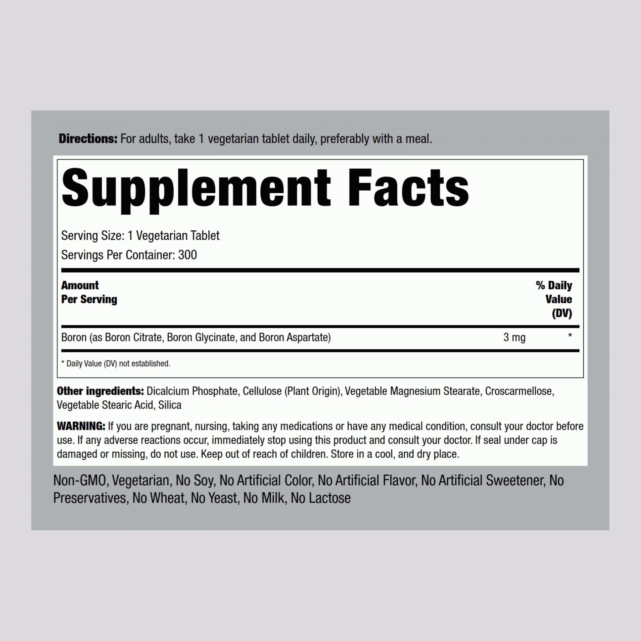 non-GMO blended vitamin supplements