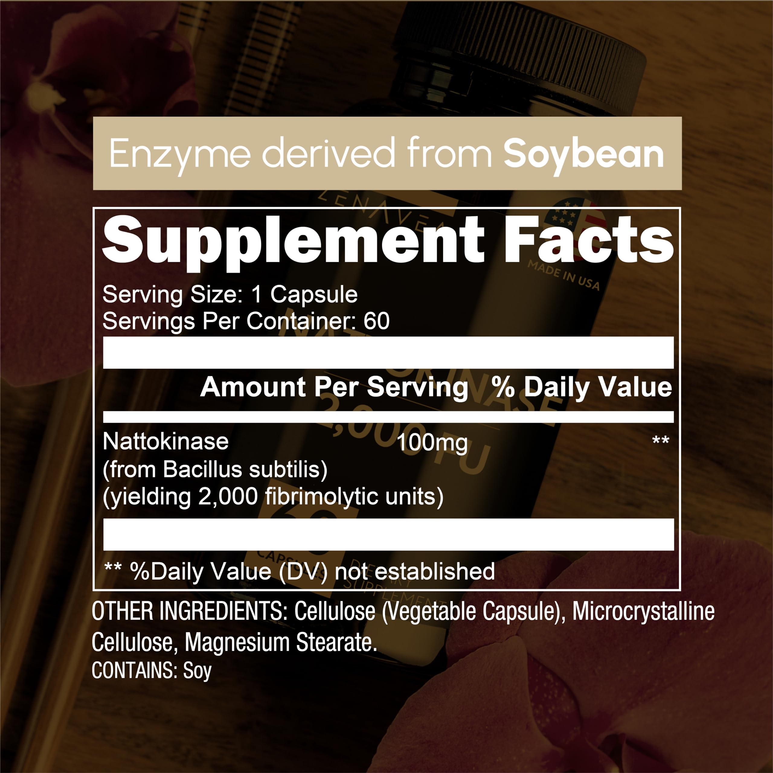 Non-GMO blended vitamin supplements